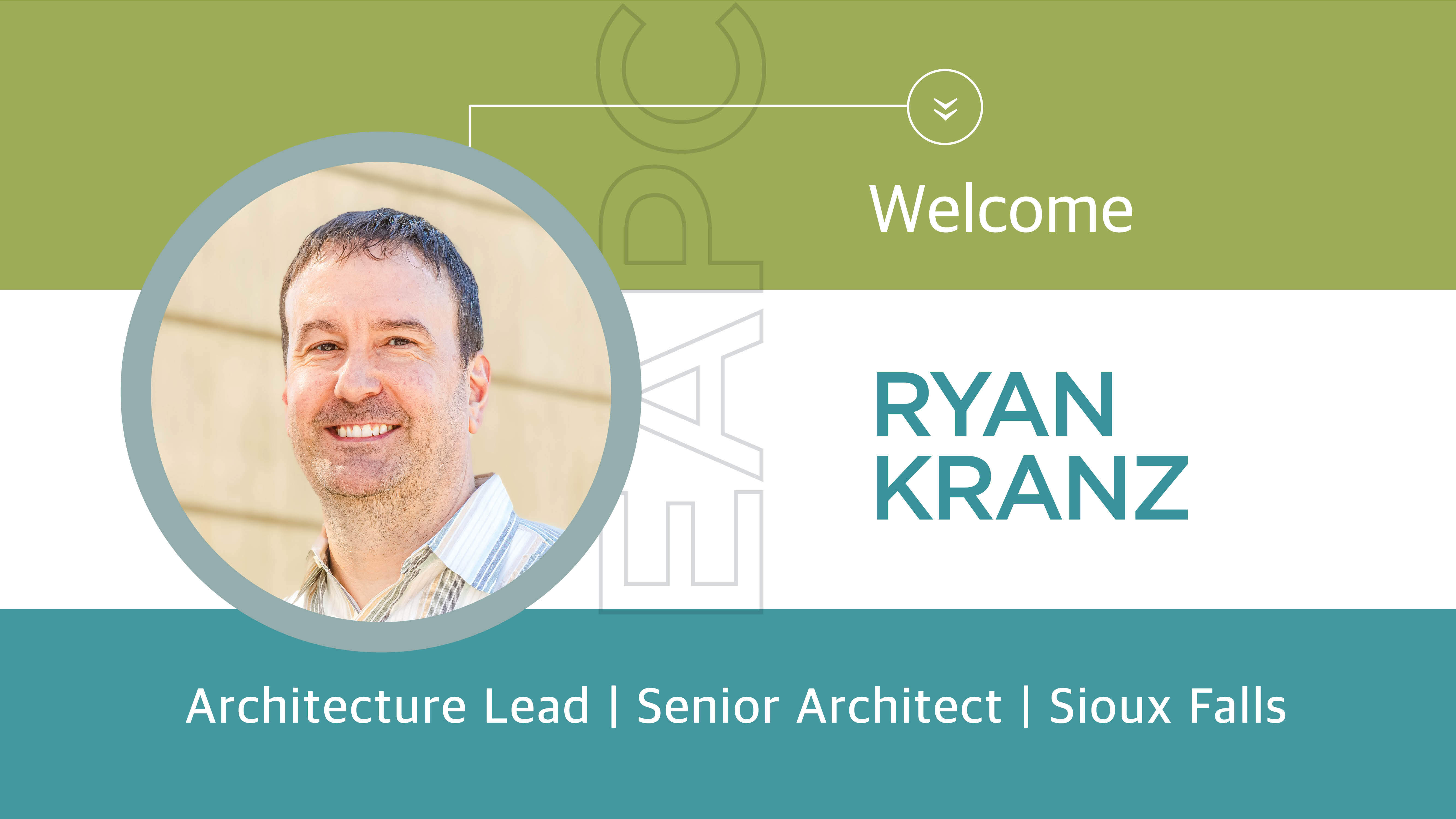 Welcome Ryan Kranz